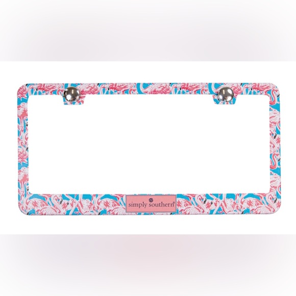 Simply Southern | Accessories | Simply Southern Flamingo Print License ...